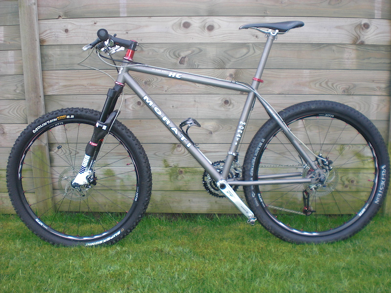 Morati titaniium made in Tjechië AFGEWERKT - Mountainbike.be