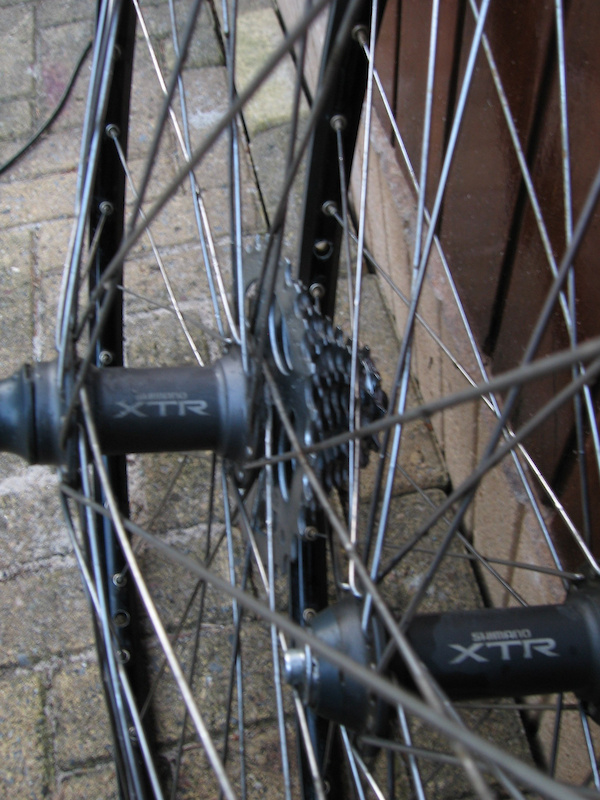 XTR M950 hubs on Mavic X618 Ceramic wheelset | Retrobike